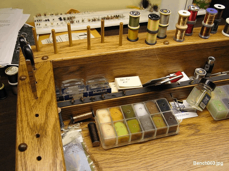 Fly Tying Bench Plans: Step By Step Instructions with Images