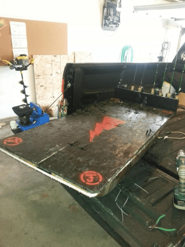 Ice Fishing Sled Ideas: Modifications to Improve Space, Organization ...